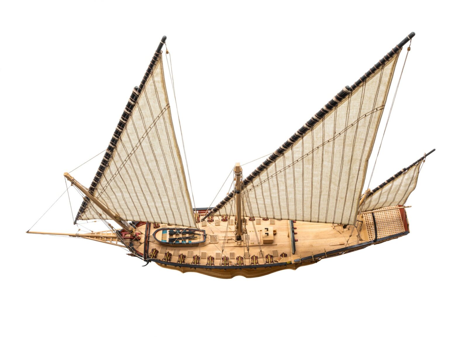 Maquette de Bateau du Chébec L'Indiscret - Déjà Montée - Mistral Maquettes