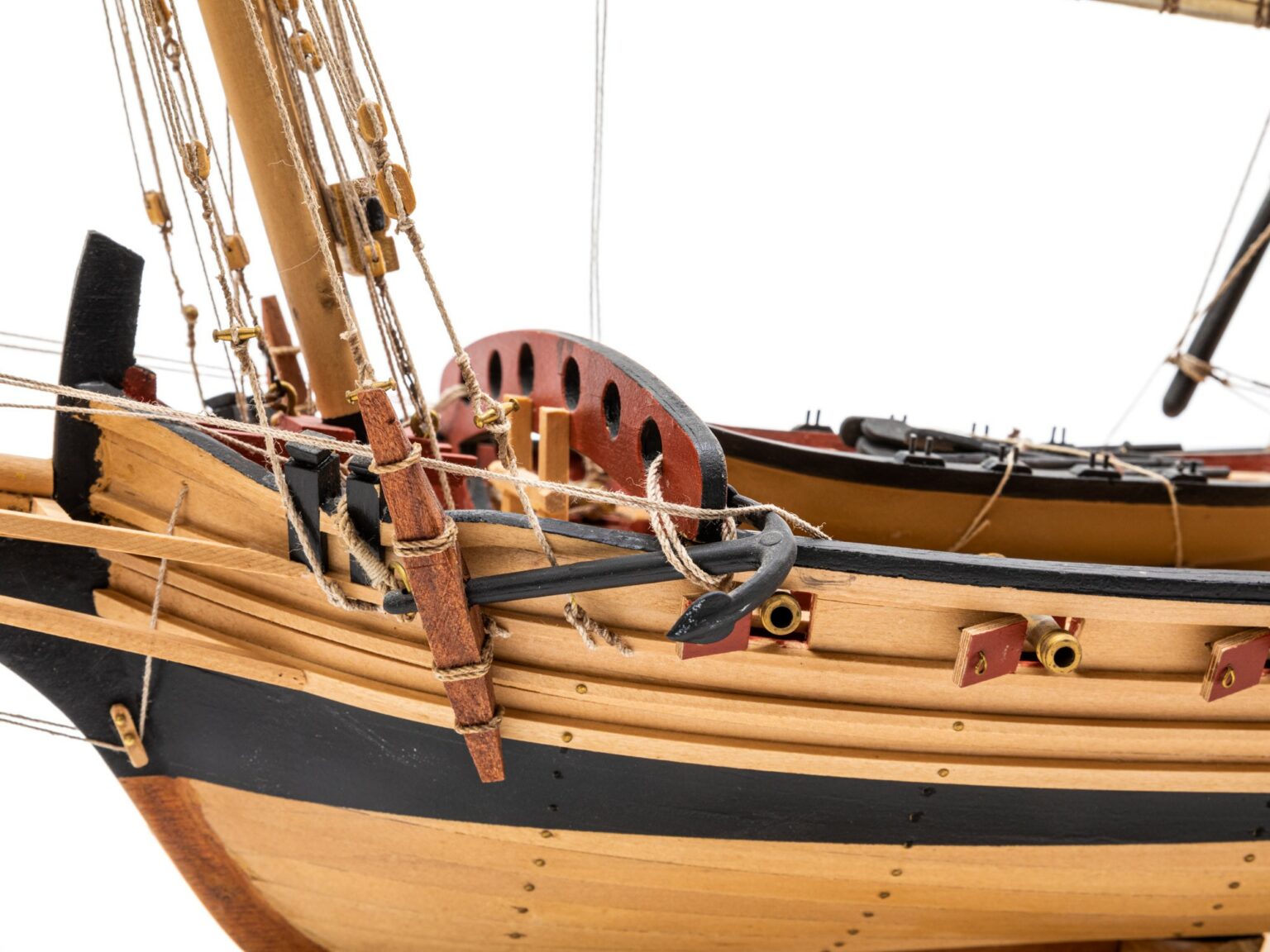 Maquette de Bateau du Chébec L'Indiscret - Déjà Montée - Mistral Maquettes