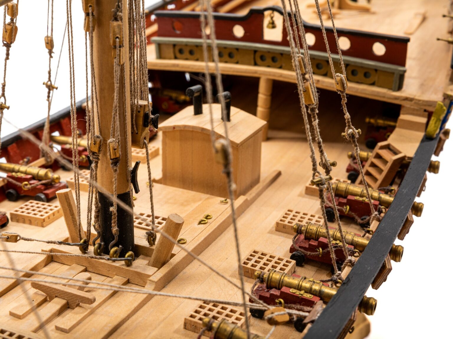 Maquette de Bateau du Chébec L'Indiscret - Déjà Montée - Mistral Maquettes