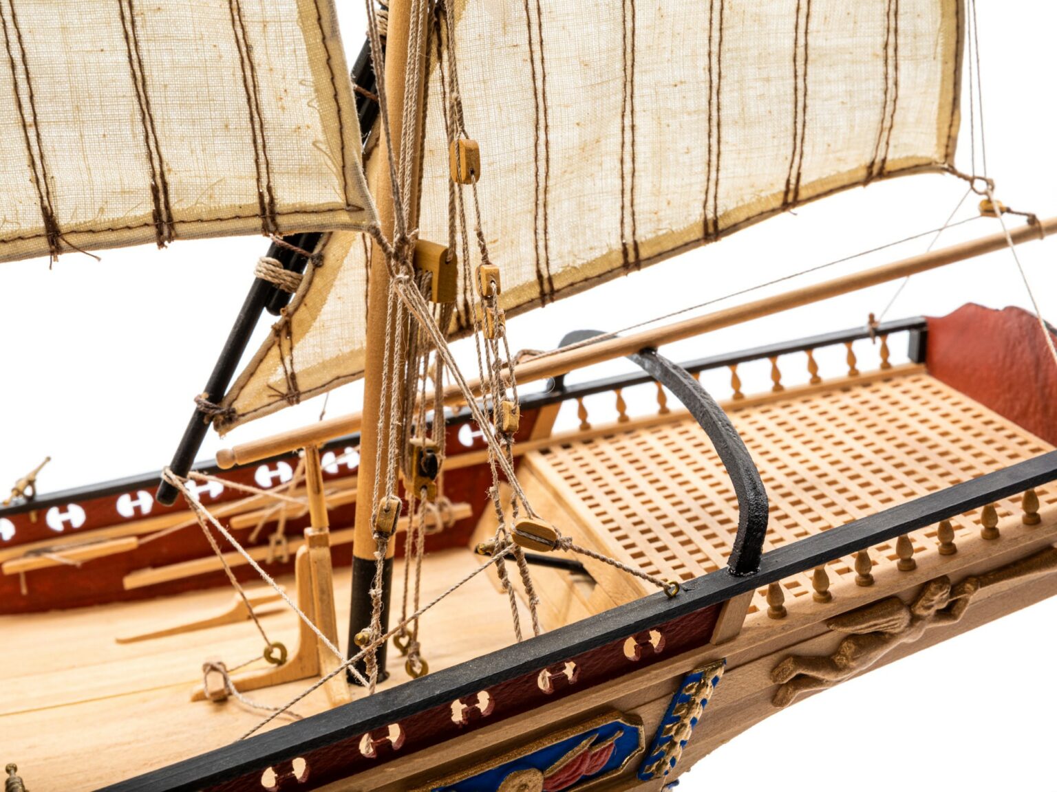 Maquette de Bateau du Chébec L'Indiscret - Déjà Montée - Mistral Maquettes