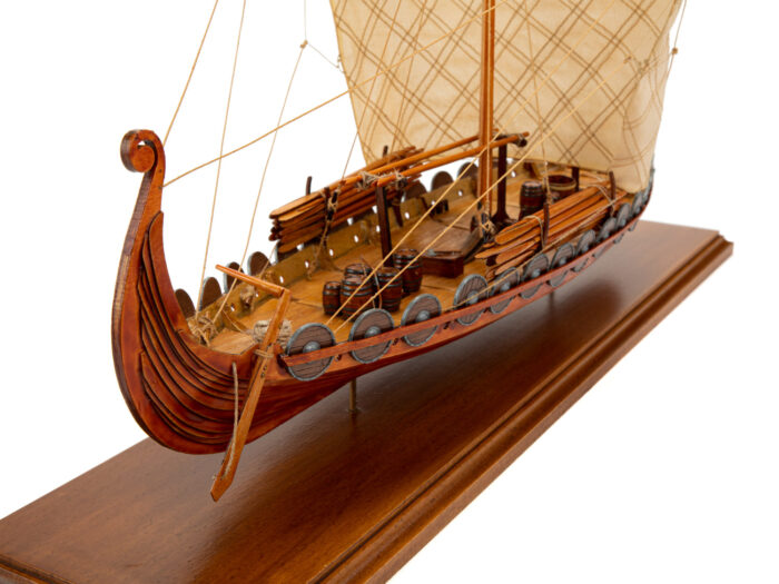 DRAKKAR VIKING - Maquette de Bateau Déjà Montée - Mistral Maquettes
