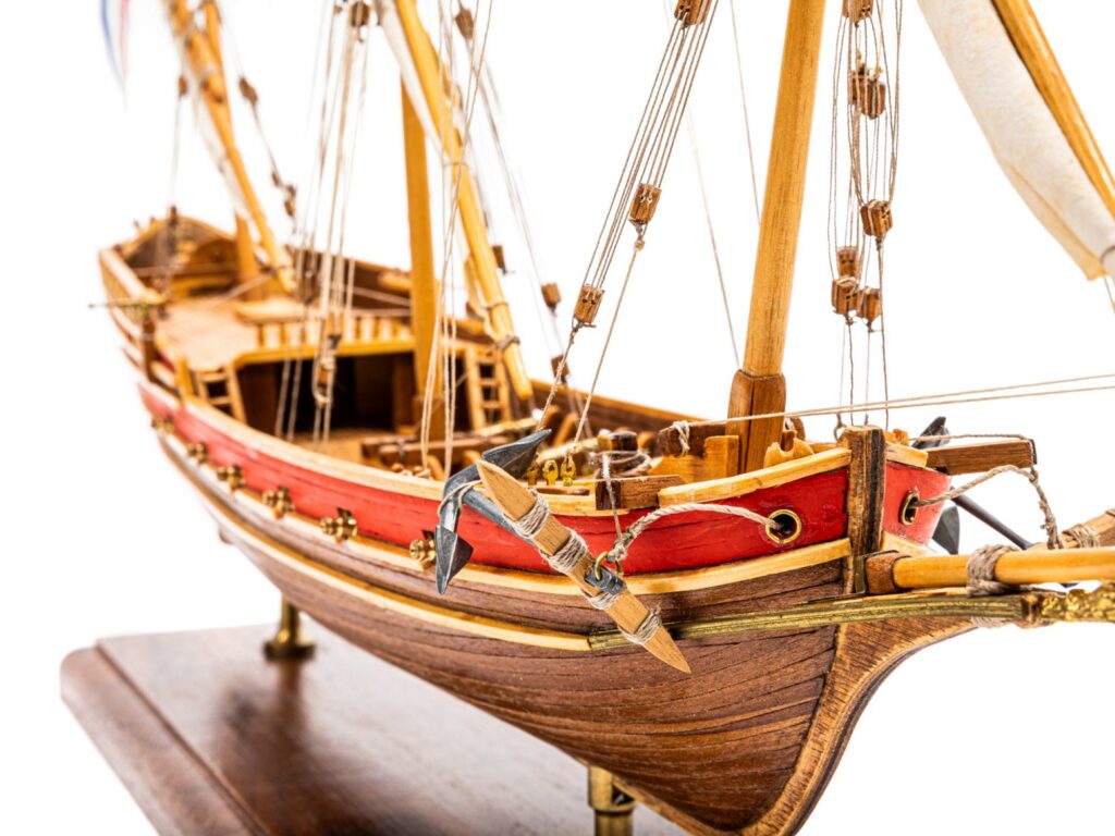 Maquette de Bateau du Chébec Latin - Déjà Montée - Mistral Maquettes
