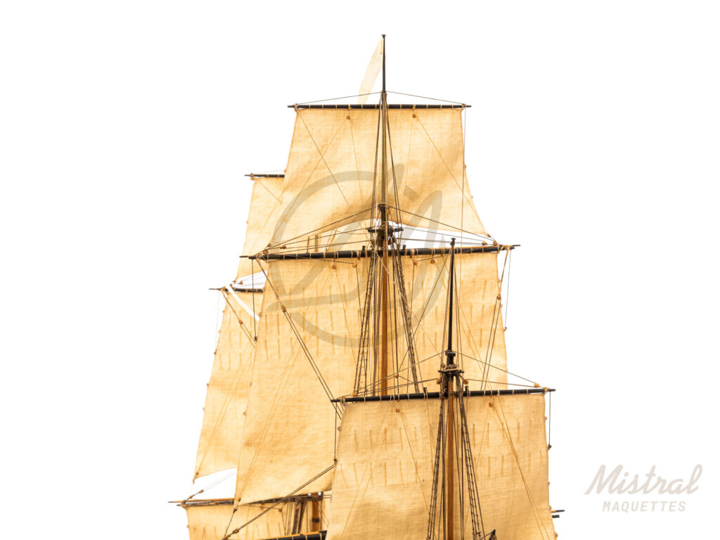 La Flore (1756) - Maquette de Bateau Déjà Montée - Mistral Maquettes