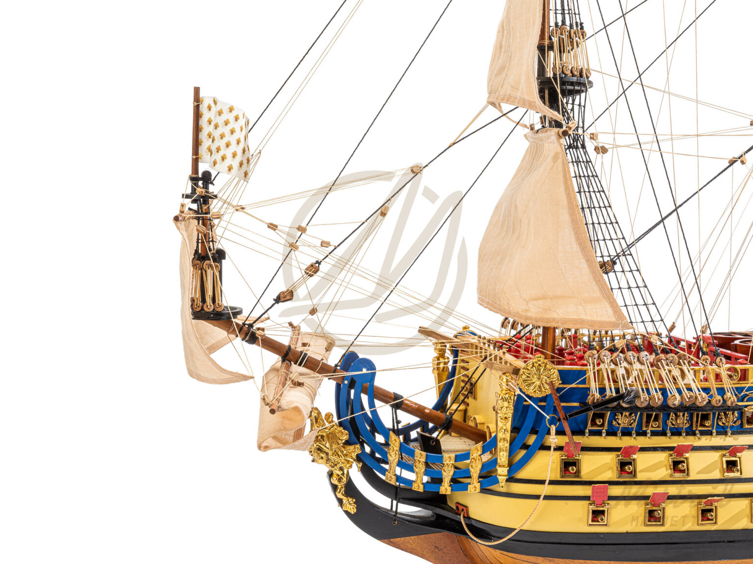 Maquette du Soleil Royal · Qualité Musée · Célèbre Galion