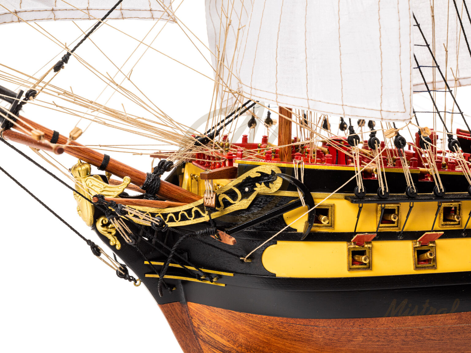 Maquette du Superbe · Vaisseau de ligne de 74 Canons de classe ...